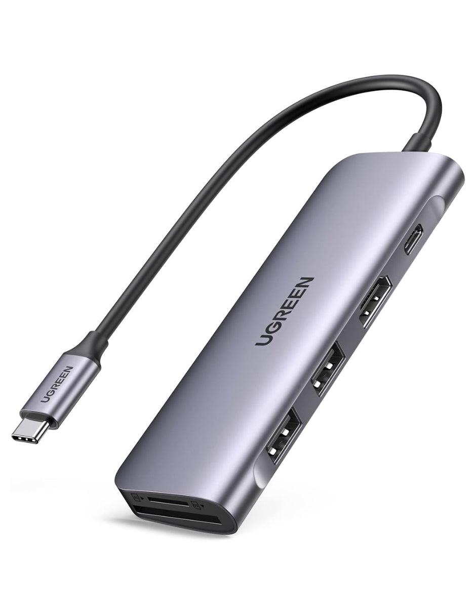 Hub USB C Ugreen 6 en 1 100W – Ugreen Tienda Oficial Mexico